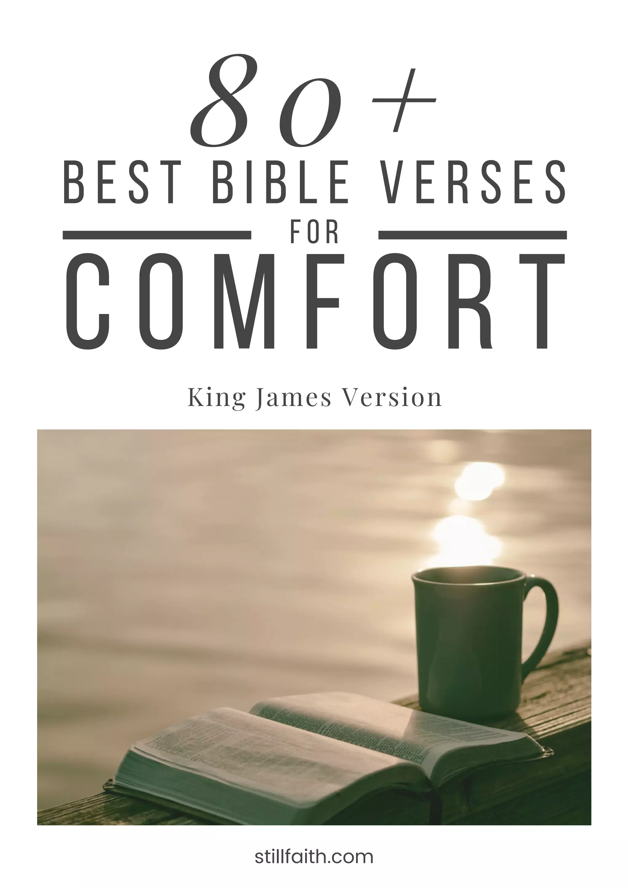 80+ Best Bible Verses for Comfort | PDF