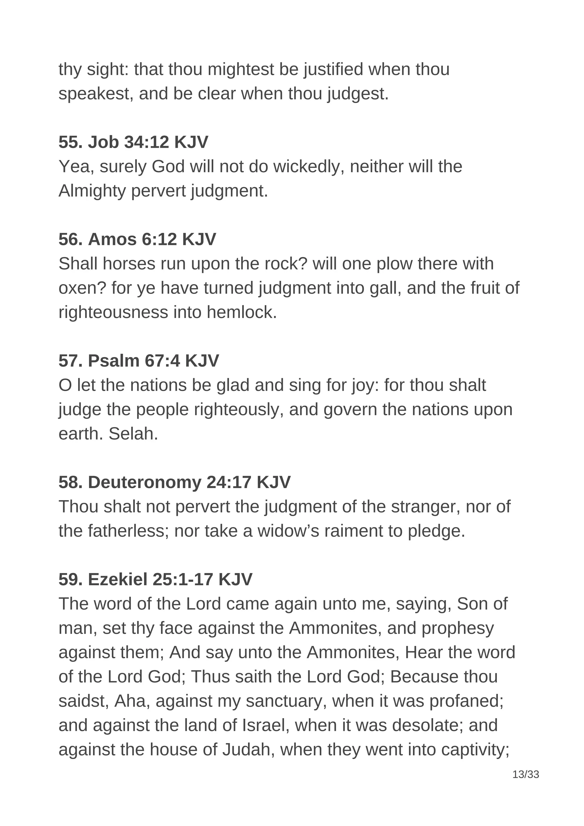 120+ Best Bible Verses about Justice | PDF