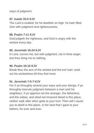 120+ Best Bible Verses about Justice | PDF