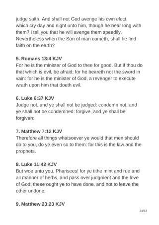 120+ Best Bible Verses about Justice | PDF