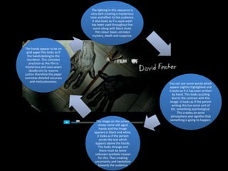 Still Frame Analysis | PPTX
