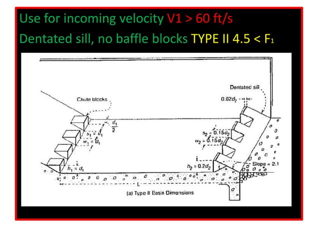 Stilling basin | PPTX