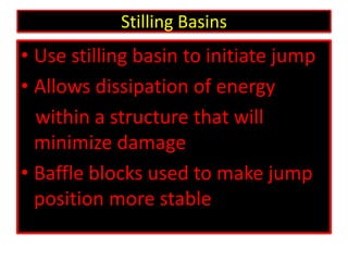 Stilling basin | PPTX