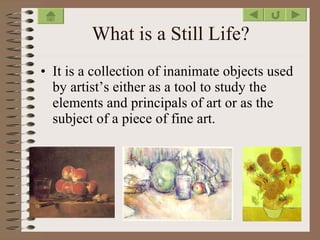 Still life | PPT | Modern Art | Fine Art