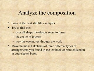 Still life composing | PPT
