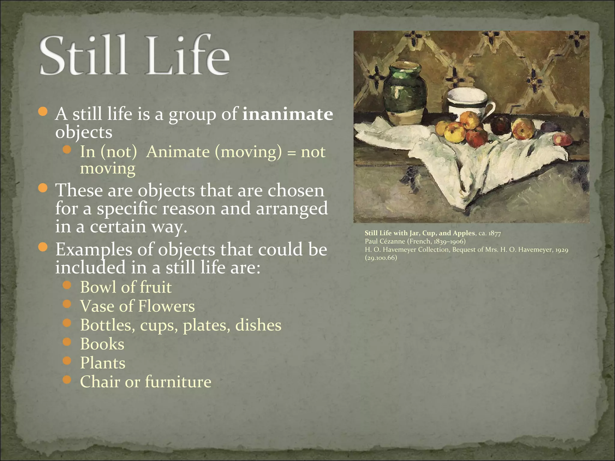 Still lifepowerpoint | PPT