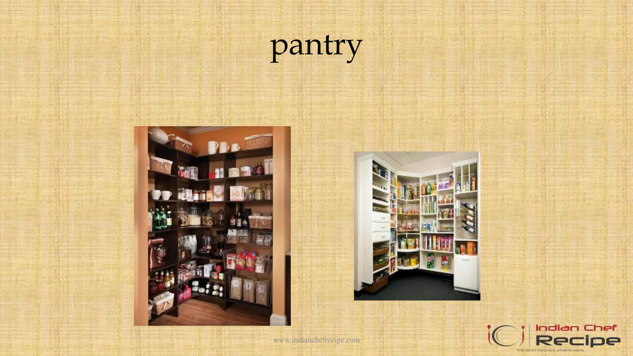 Still room, plate room, pantry room in hotel | PPTX