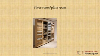 Still room, plate room, pantry room in hotel | PPTX