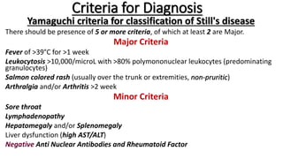 Still's disease | PPTX