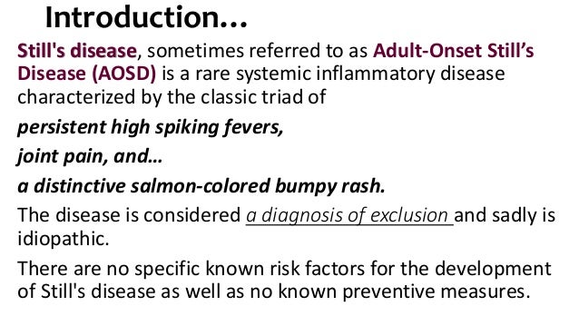 Still's disease