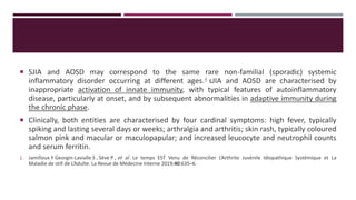 Still's disease & Macrophage activation syndrome Dr Rehab Rabea ...
