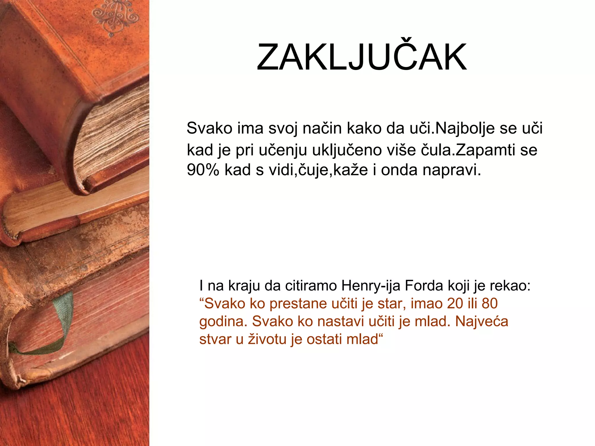 Stilovi Ucenja | PPT