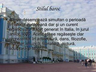 Stilul baroc si rococo | PPT