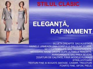 Stiluri vestimentare | PDF