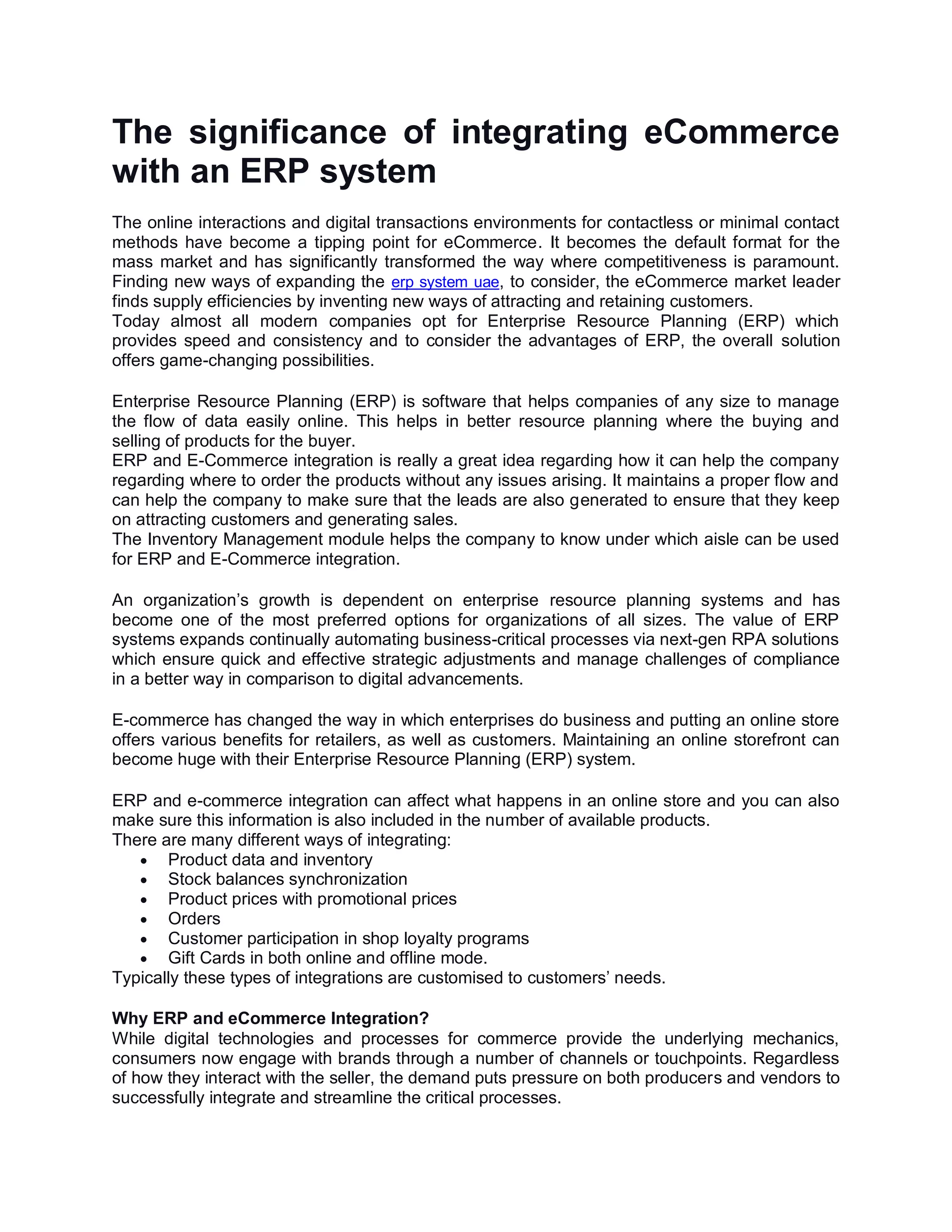 ERP software in dubai | PDF