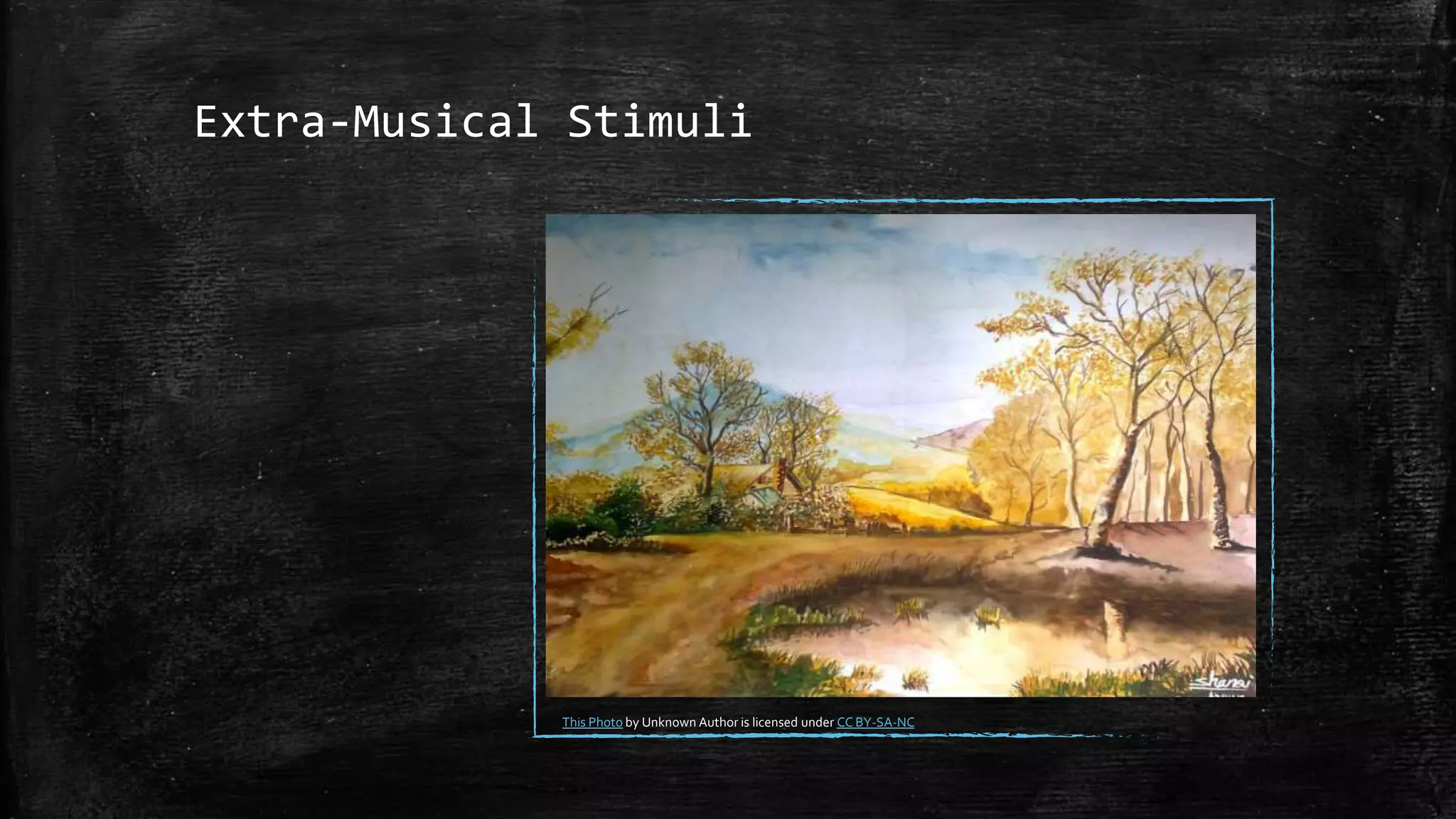 Stimuli in musical composition | PPTX