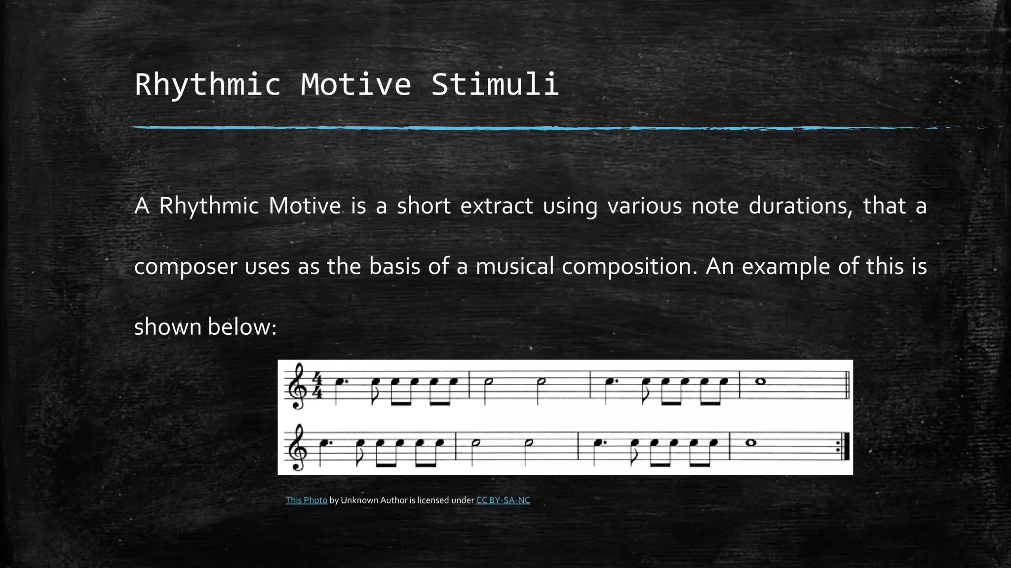 Stimuli in musical composition | PPTX