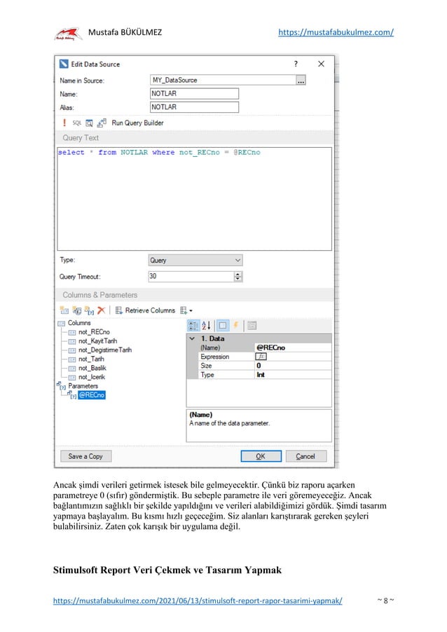 Stimulsoft Report Rapor Tasarimi Yapmak | PDF