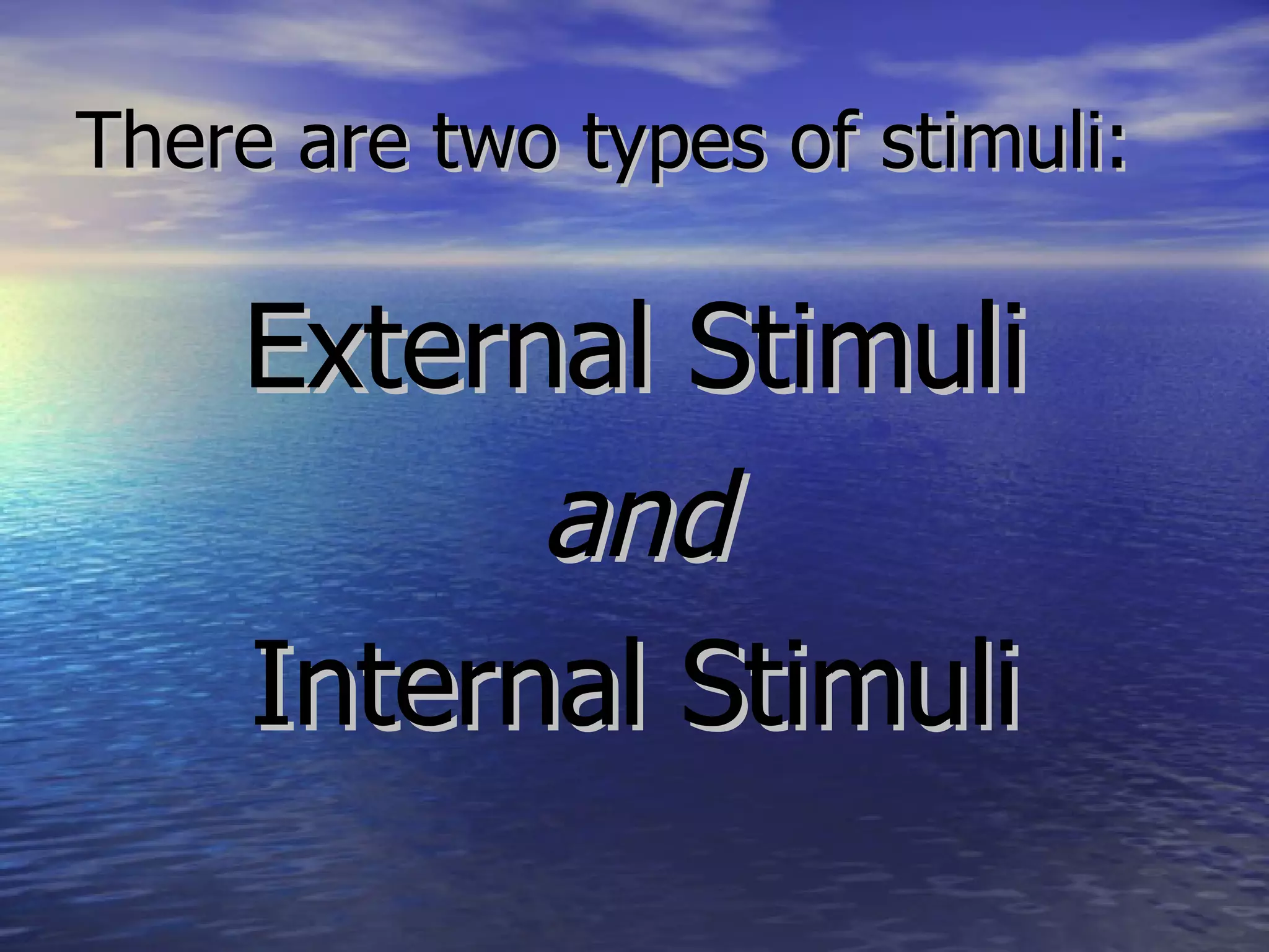 Stimulus And Response | PPT
