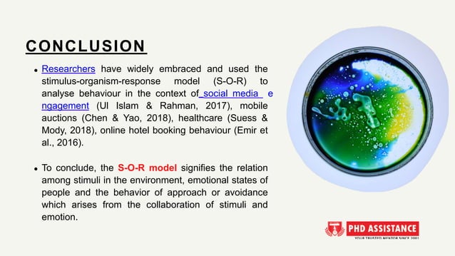 Stimulus-Organism-Response ( SOR ) Model - Phdassistance | PPTX