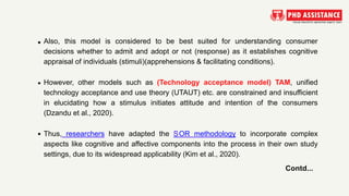 Stimulus-Organism-Response ( SOR ) Model - Phdassistance | PPTX