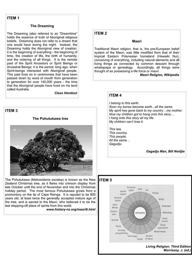 Stimulus Materials | DOC