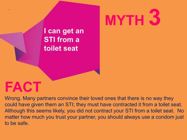 STI Mythbusters | PPTX | Birth Control | Reproductive Health