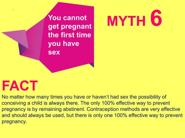 STI Mythbusters | PPTX | Birth Control | Reproductive Health
