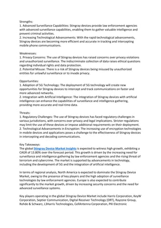 Stingray Device Market .pdf