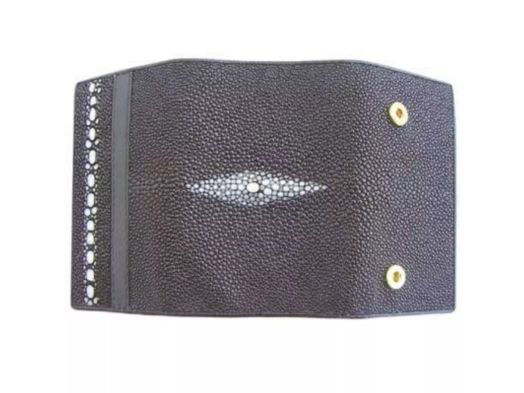 Stingray leather key case r042 a black | PPSX