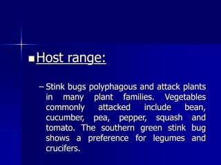 IPM- Stink bugs | PPT