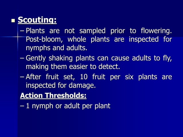 IPM- Stink bugs | PPT