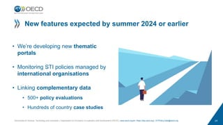 STIP Compass 2023: Policy Data Release and Project Updates | PDF