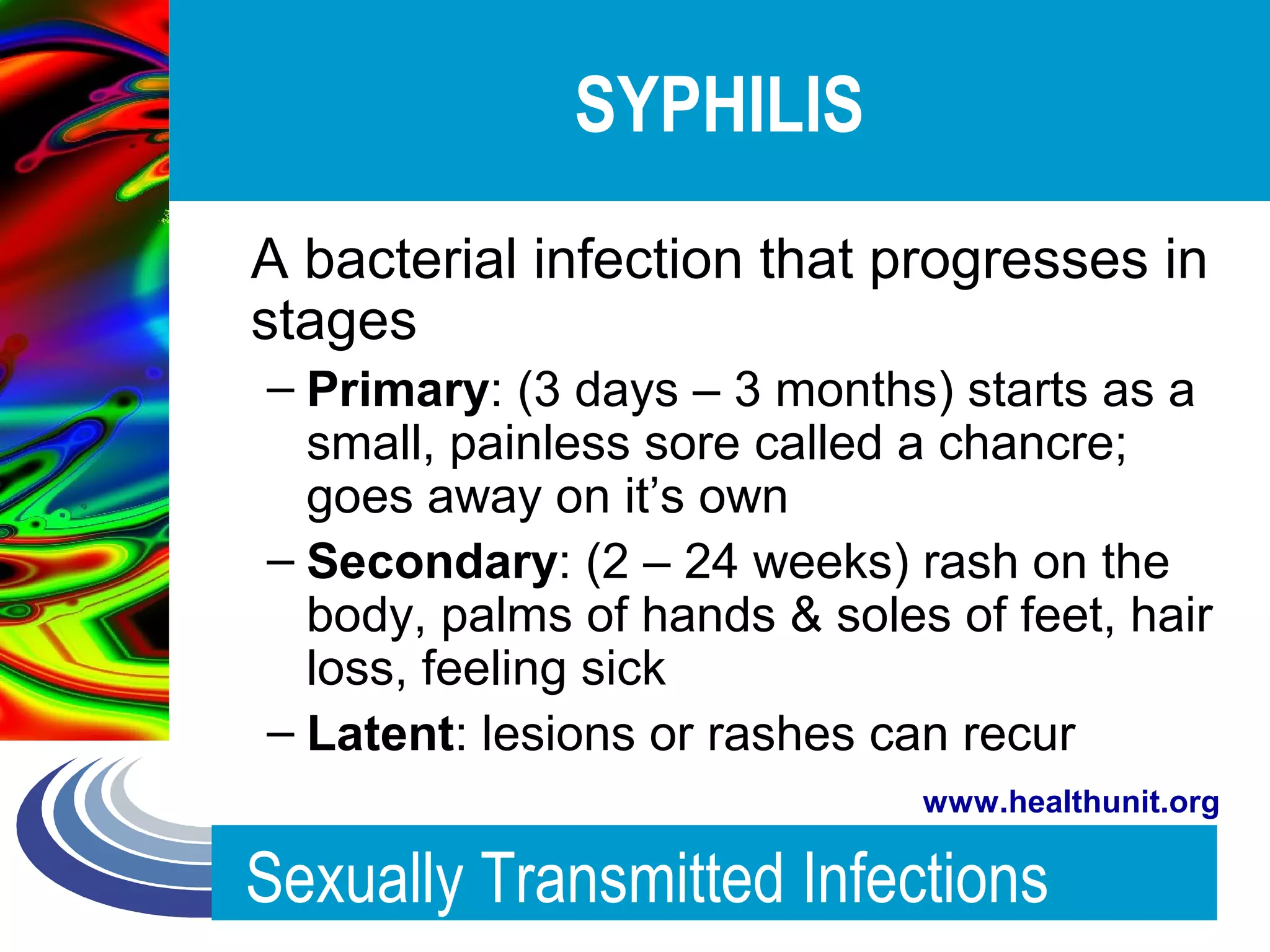 STI power point presentation | PPT