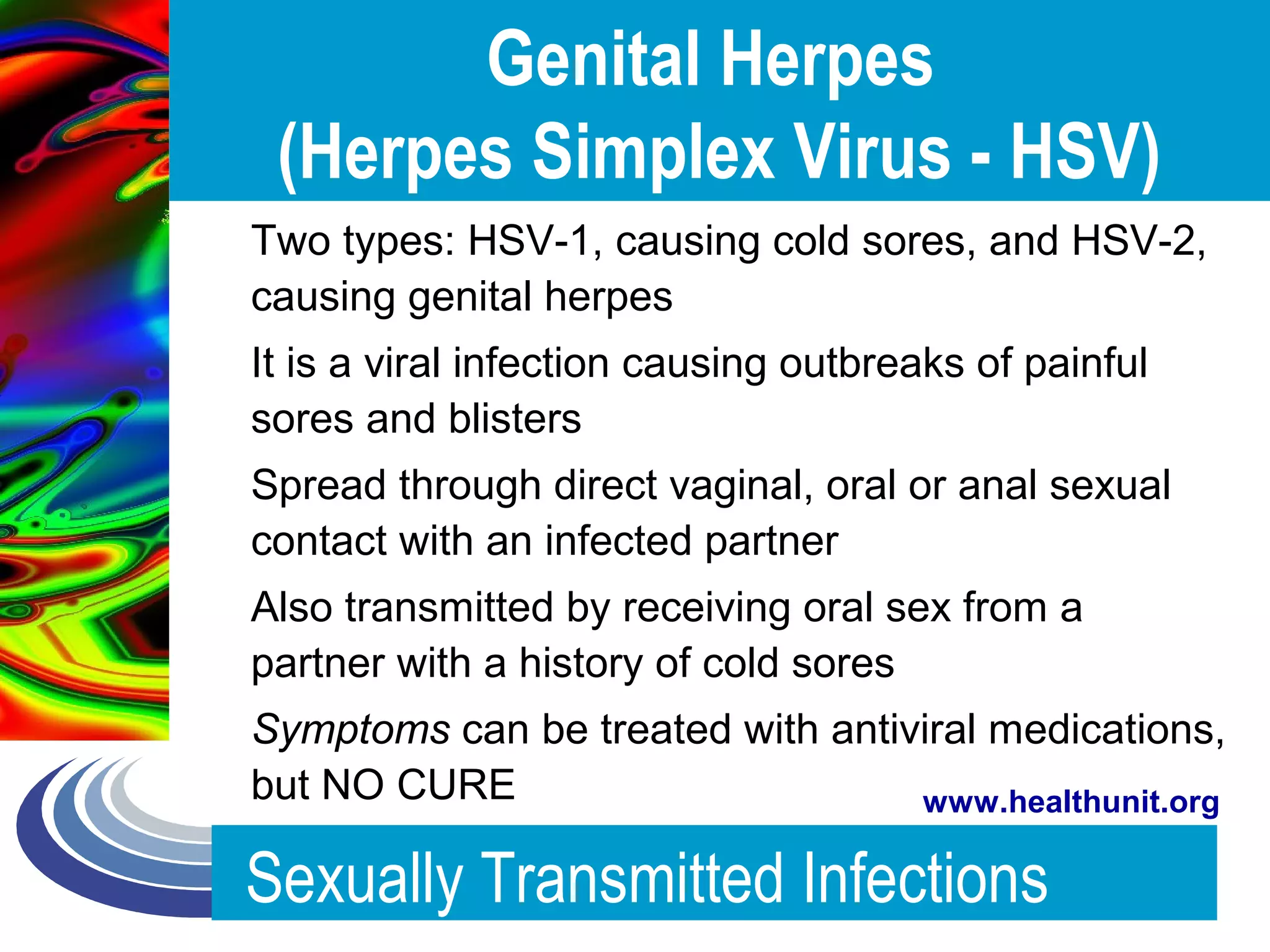 STI power point presentation | PPT