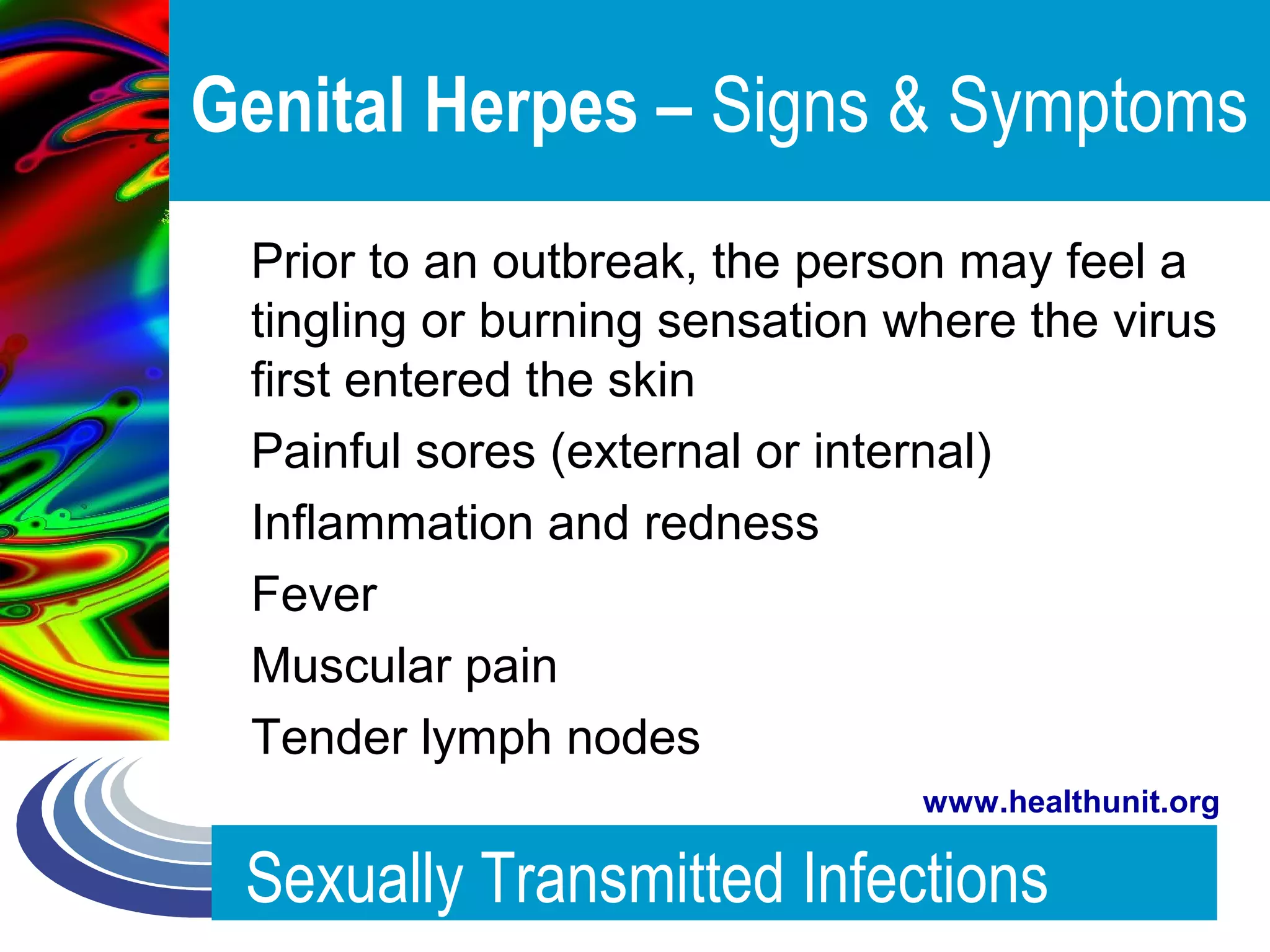 STI power point presentation | PPT