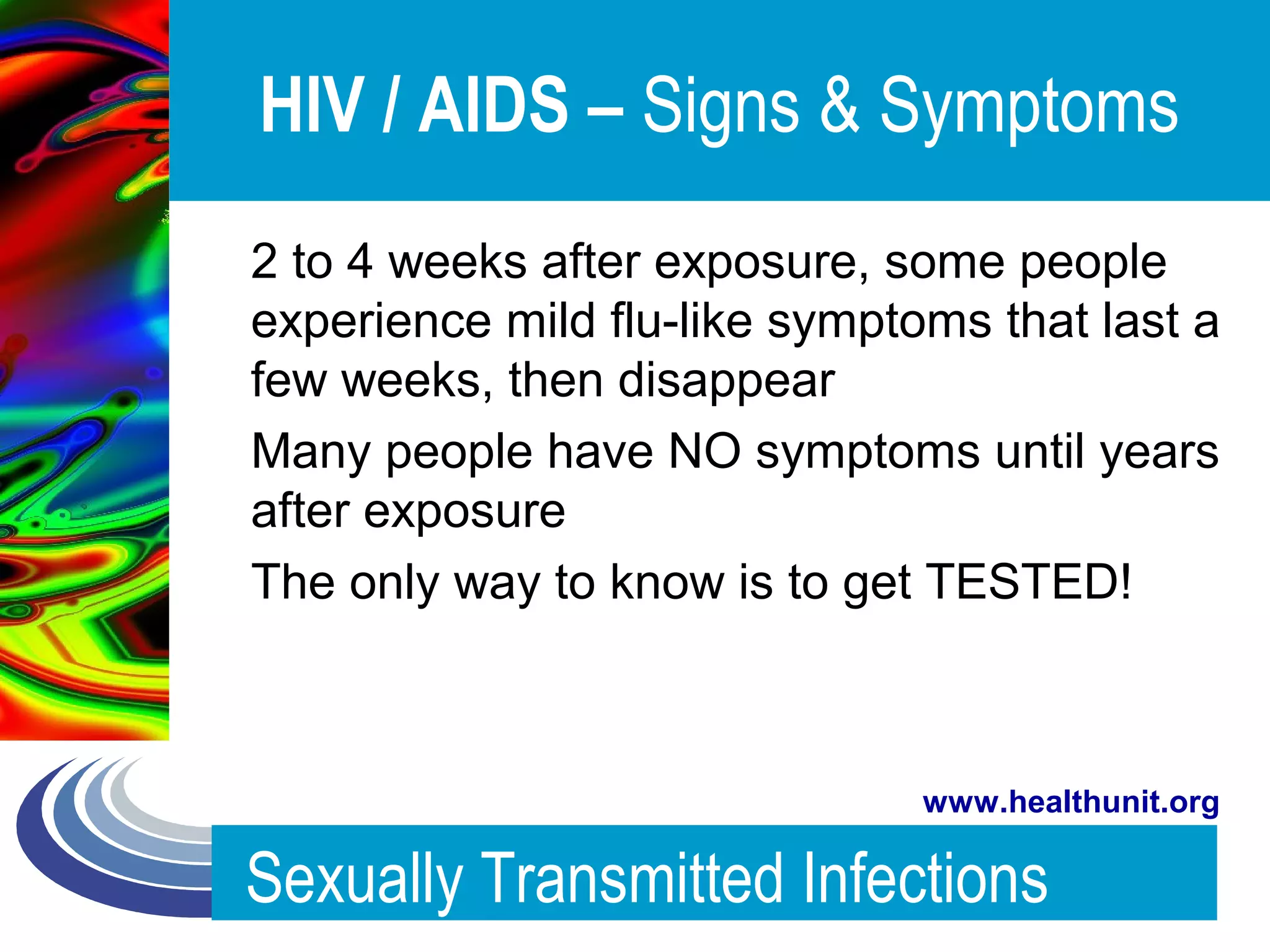 STI power point presentation | PPT