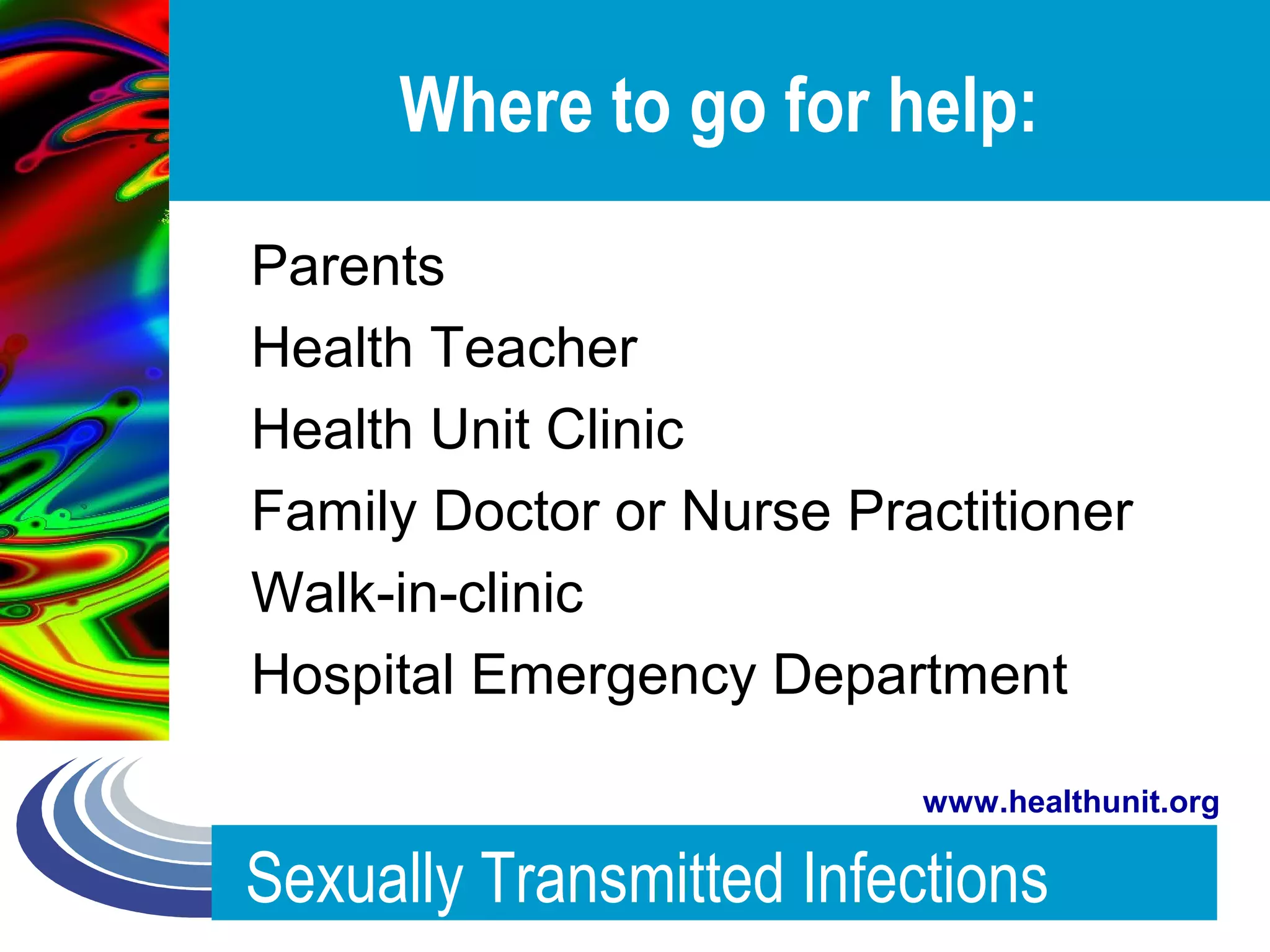 STI power point presentation | PPT