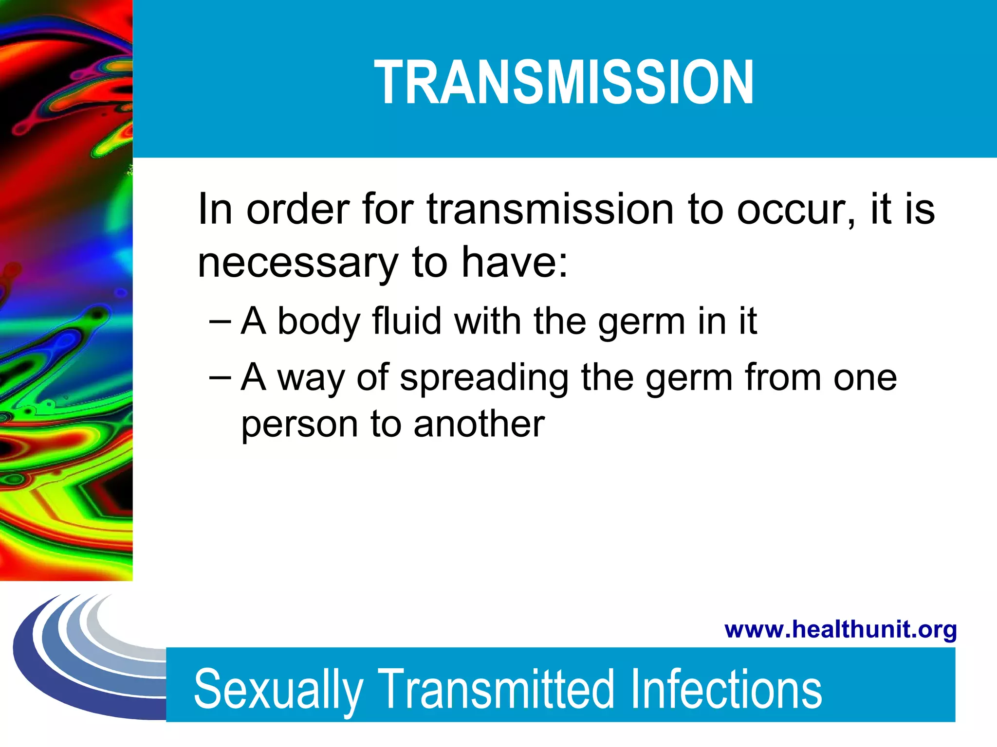 STI power point presentation | PPT