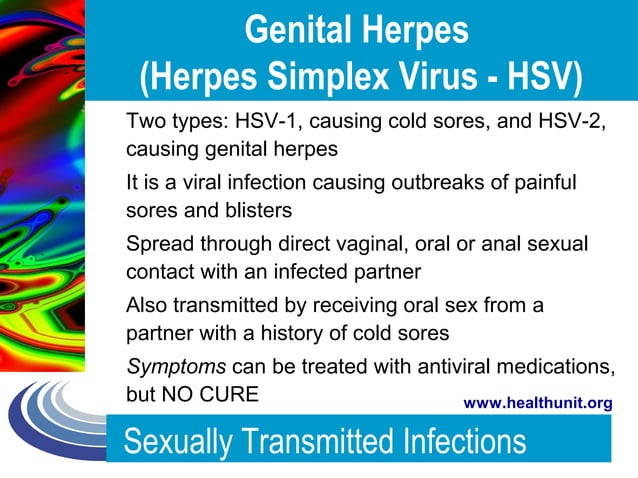 STI power point presentation | PPT