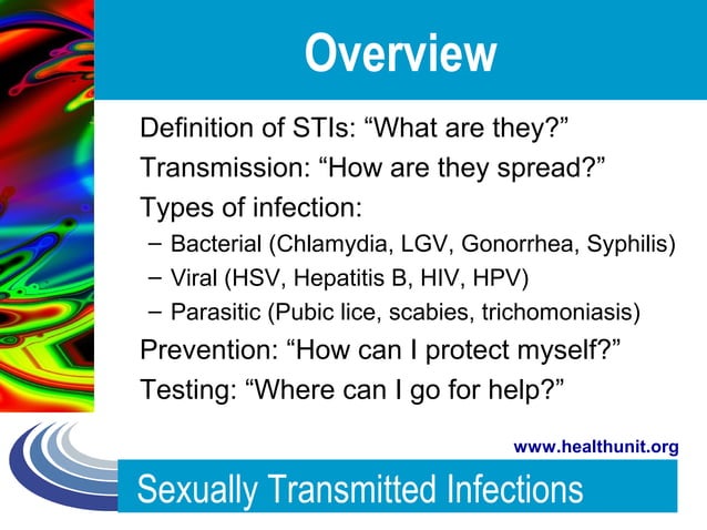 STI power point presentation | PPT