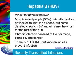 STI power point presentation | PPT