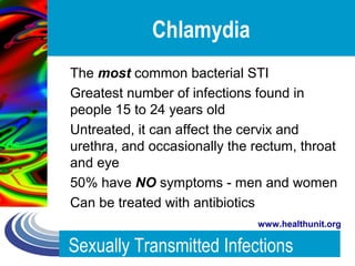 STI power point presentation | PPT