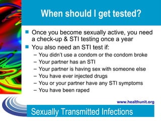 STI what is it and signs Power Point Presentation.ppt