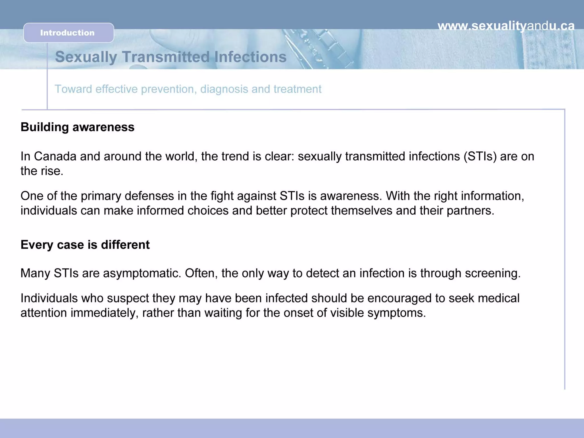 Sexually Transmitted Diseases and Infections | PPT | Free Download
