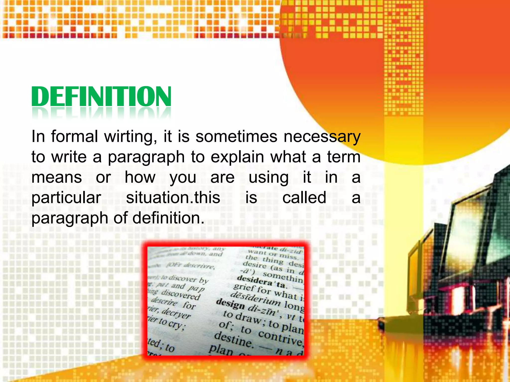 Stipulated definition | PPTX