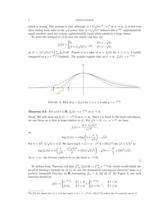Stirling theorem | PDF