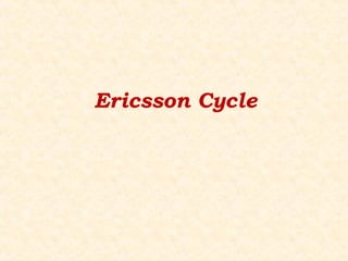 Stirling and erricsin cycle | PPT