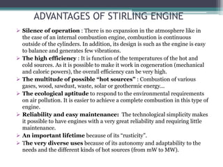 Stirling Engine | PPTX