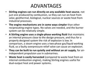 Stirling engine case study | PPT